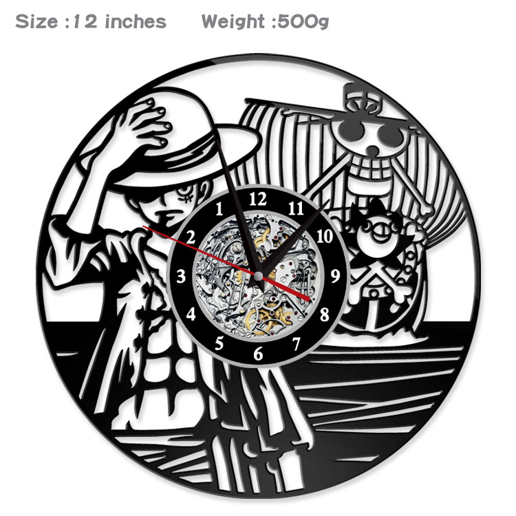 One Piece PVC Anime Clock