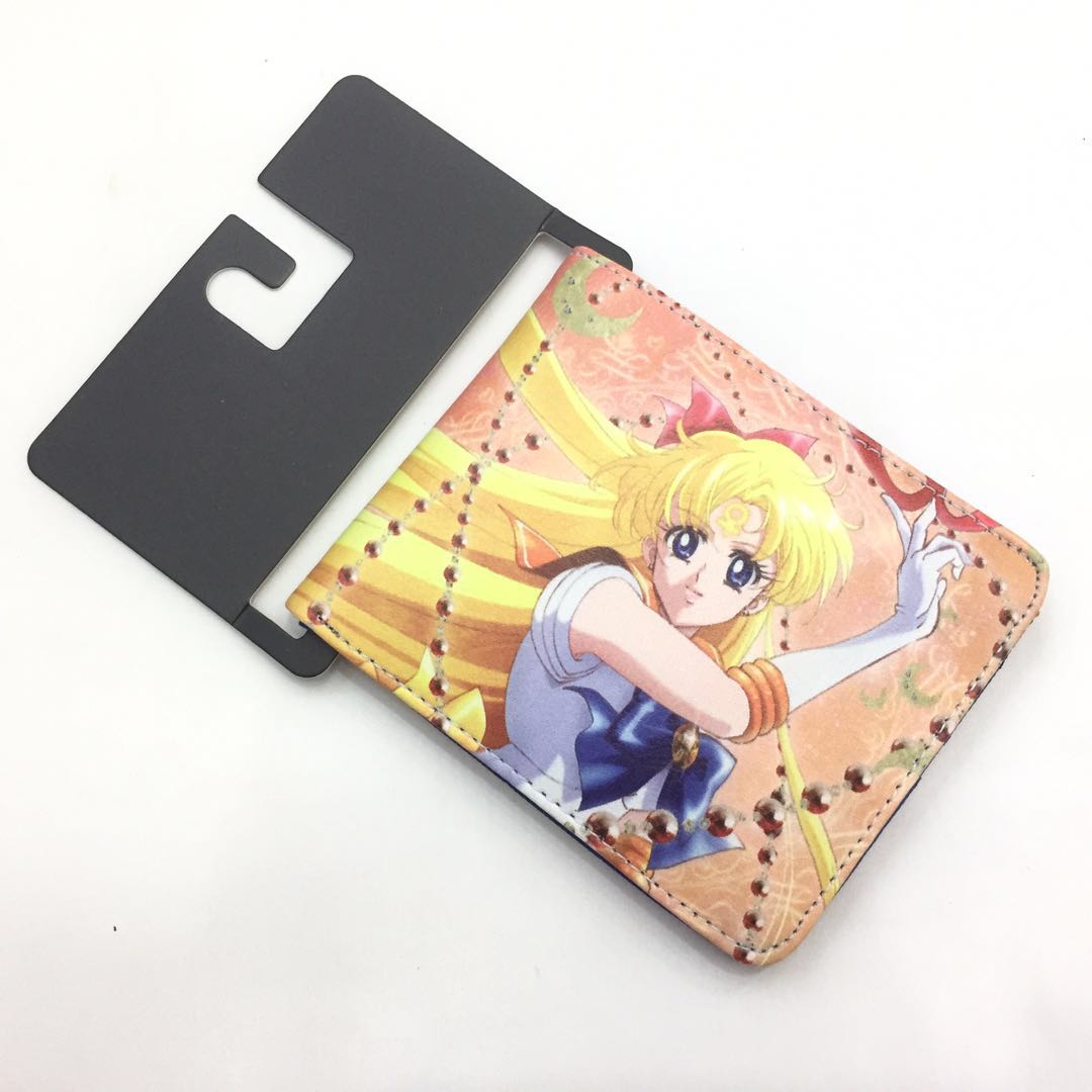 Pretty Soldier Sailor Moon Anime PU Coin Purse Anime Wallet