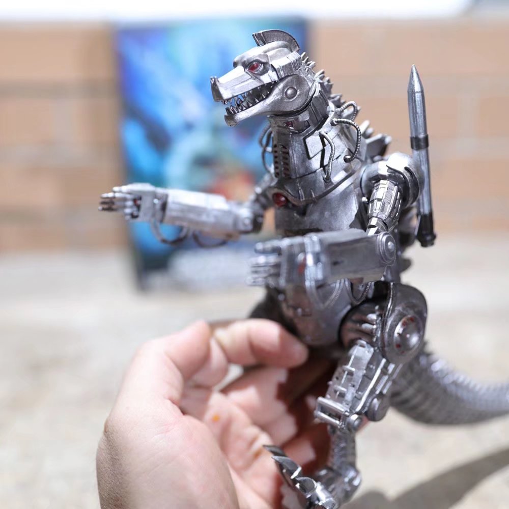 18CM Godzilla Mechagodzilla Cartoon PVC Anime Figure Toys