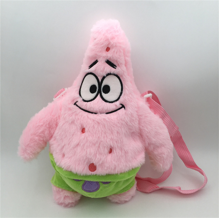 28cm SpongeBob SquarePants Patrick Star Anime Plush Bag