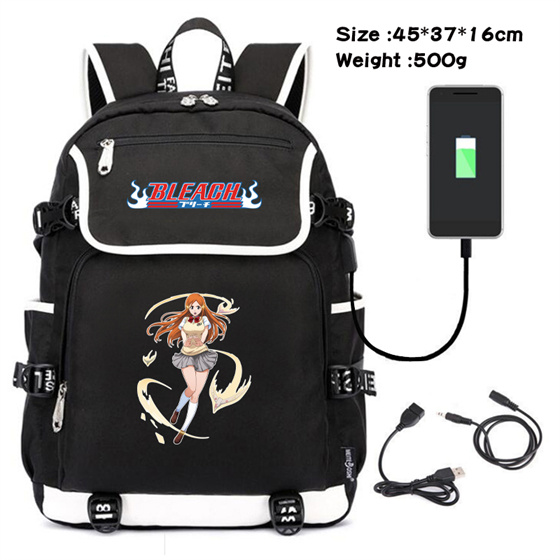 10 Styles Bleach Cartoon Anime Canvas Shoulder Backpack Bag