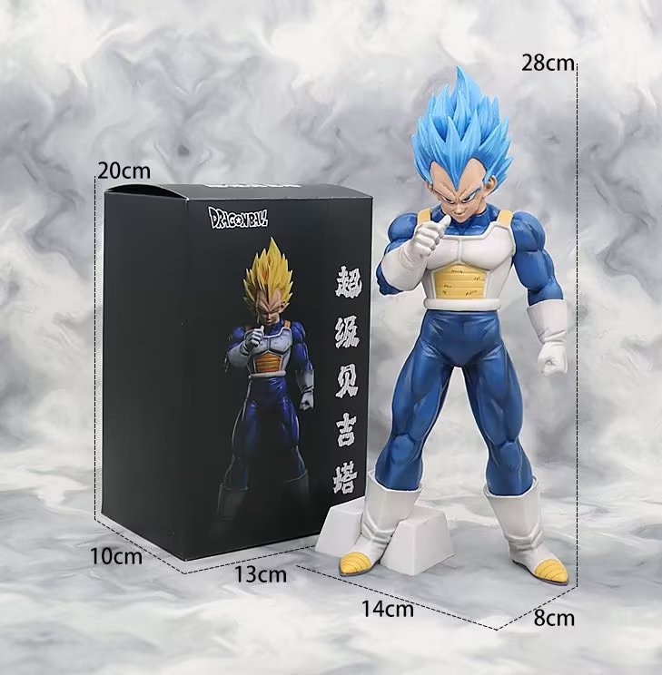 28CM 2 Colors Dragon Ball Z Vegeta IV Cartoon Anime PVC Figure