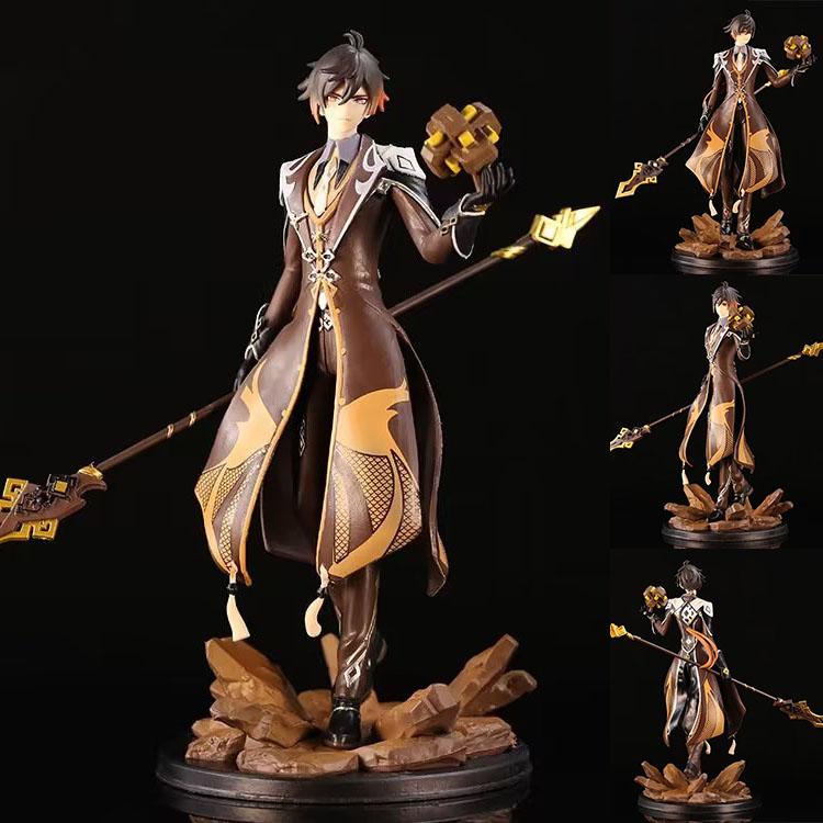 26CM Genshin Impact Zhongli Anime PVC Figure Toy