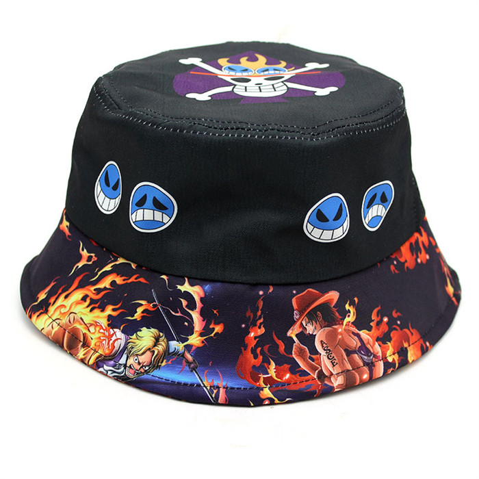 One Piece Cartoon Hat Cap Anime Fisherman's Hat