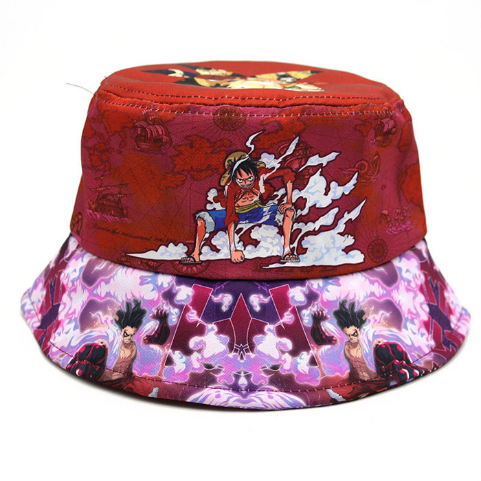 One Piece Cartoon Hat Cap Anime Fisherman's Hat