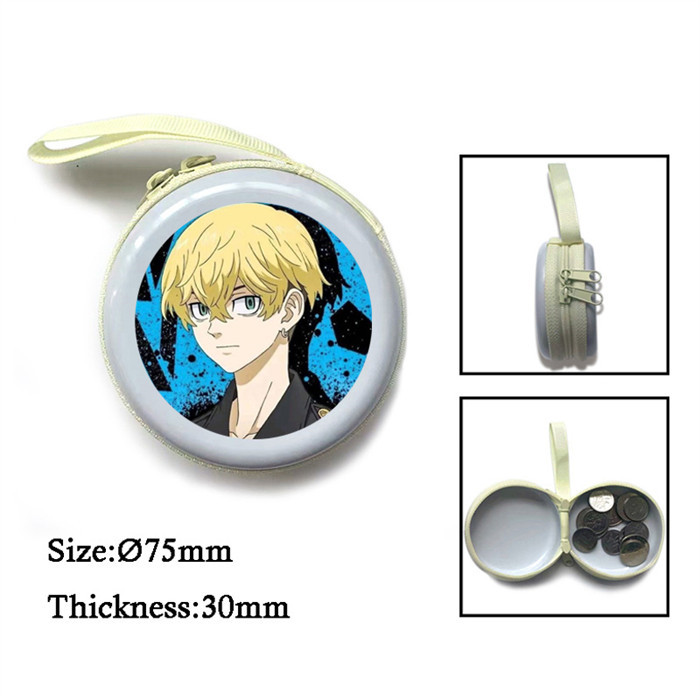 8 Styles Tokyo Revengers Anime Zipper Coin Purse