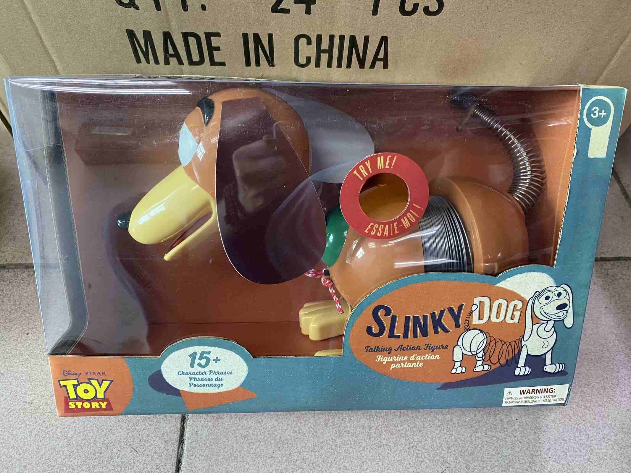 28cm Toy Story SLINKY DOG Anime PVC Figure Toy