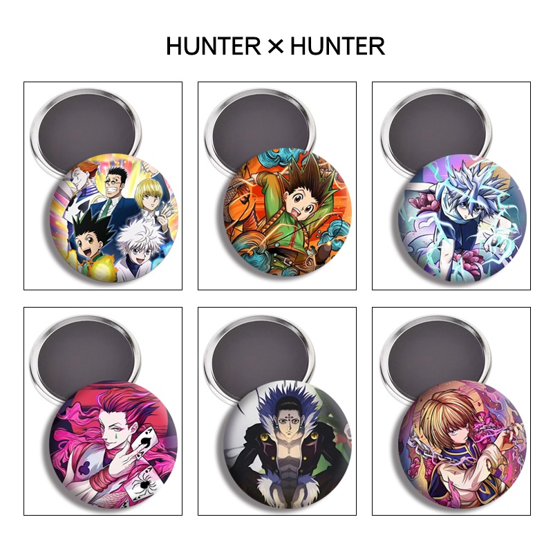 25 Styles 58mm HUNTER×HUNTER Cartoon Anime Refrigerator Magnet