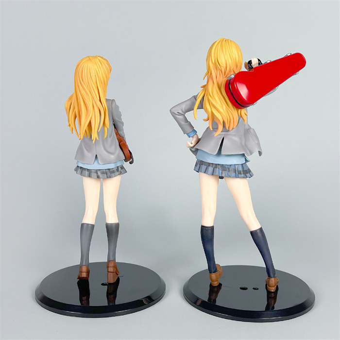 2 Styles 20CM Your Lie in April Miyazono Kaori Cartoon PVC Anime Figure