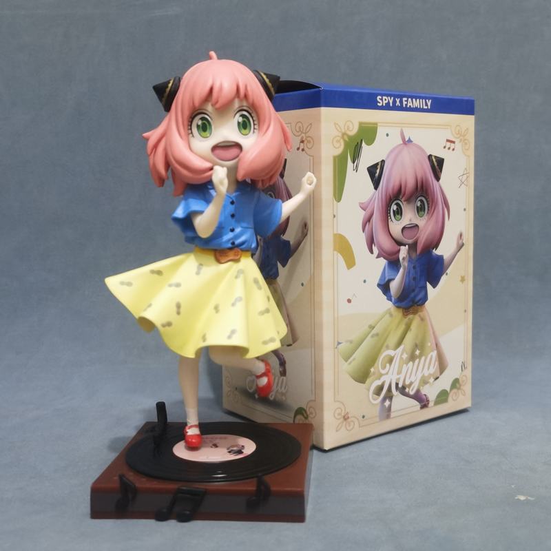 18CM SPY×FAMILY Anya Forger Singing Cartoon Anime PVC Figure
