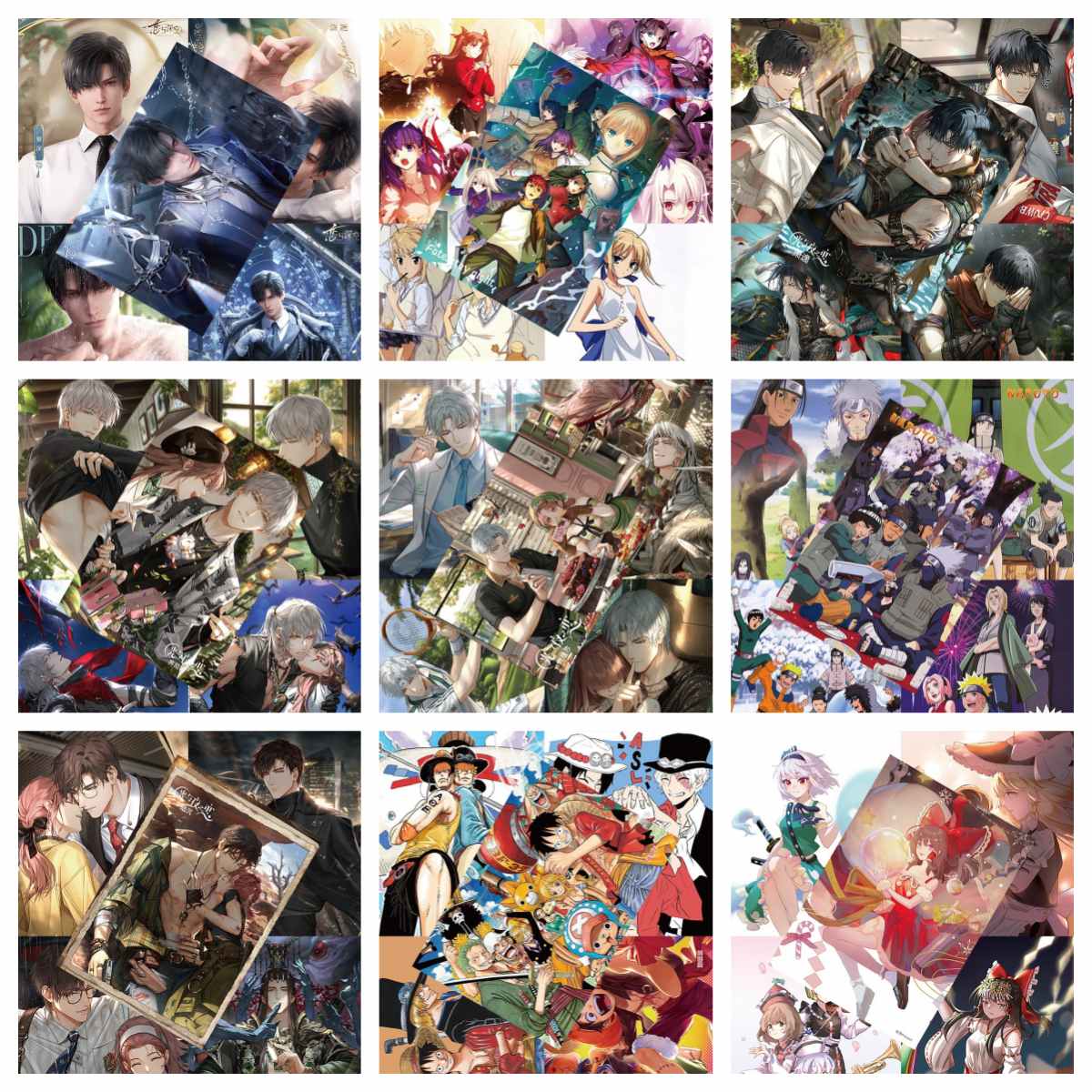 32 Styles Bocchi the Rock! Haikyuu Blue Lock Cartoon Anime Sticker