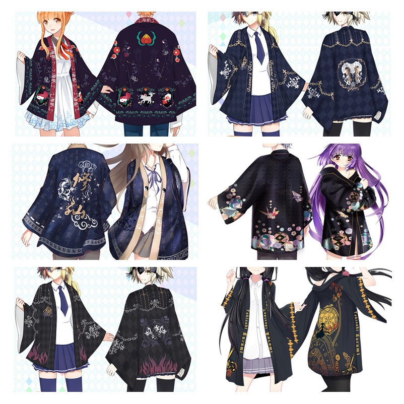 6 Styles Hoozuki no Reitetsu Cartoon Character Pattern Cosplay Color ...