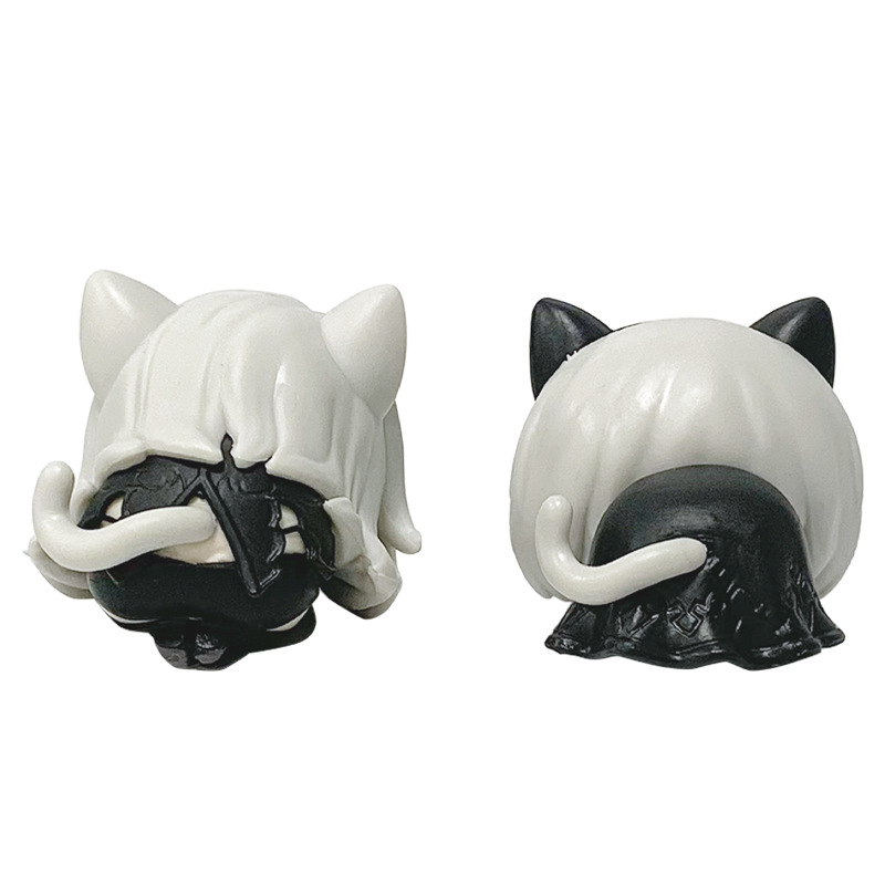 2 Styles NieR: Automata YoRHa No. 2 Type B Cartoon Anime PVC Figure ...