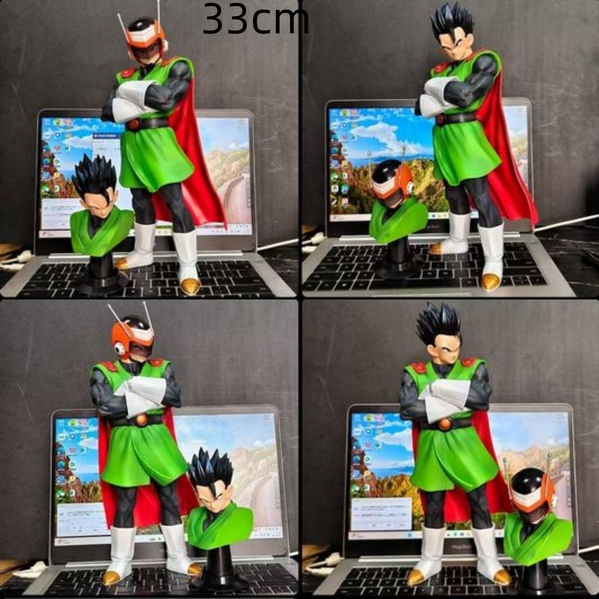 33cm Dragon Ball Z Son Gohan Cartoon Anime PVC Figure Toy