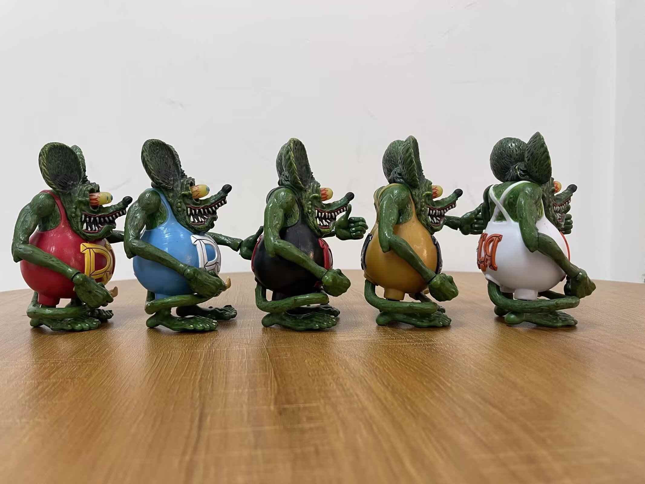 5 Styles Cute Mouse Cartoon Anime PVC Figure（opp bag package）