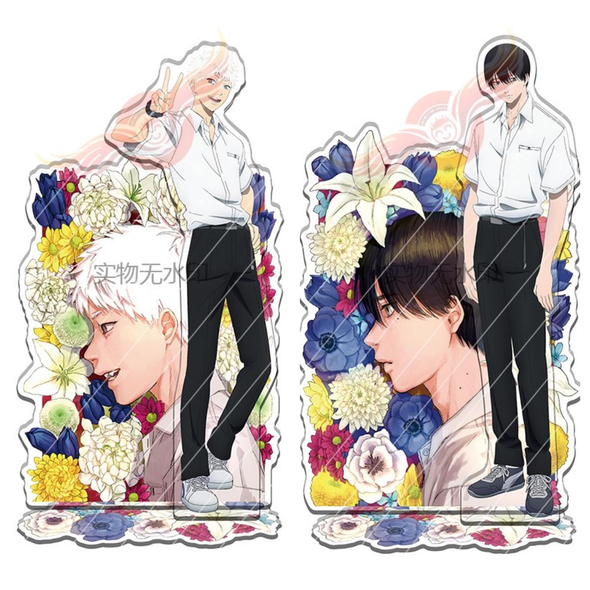 2 Styles The Summer Hikaru Died Cartoon Anime Standing Plate