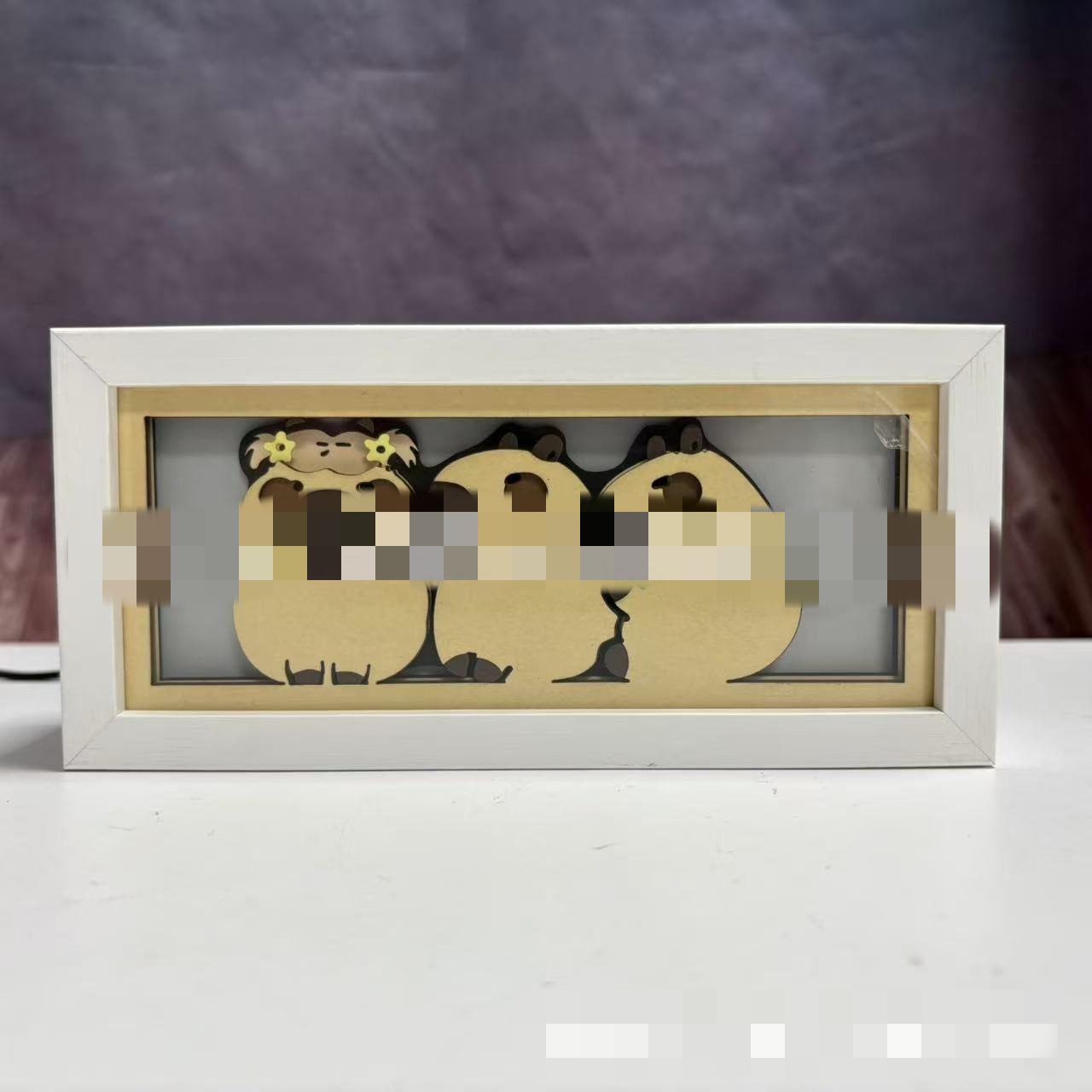 Capybara Cartoon Anime Nightlight RGB Remote Control
